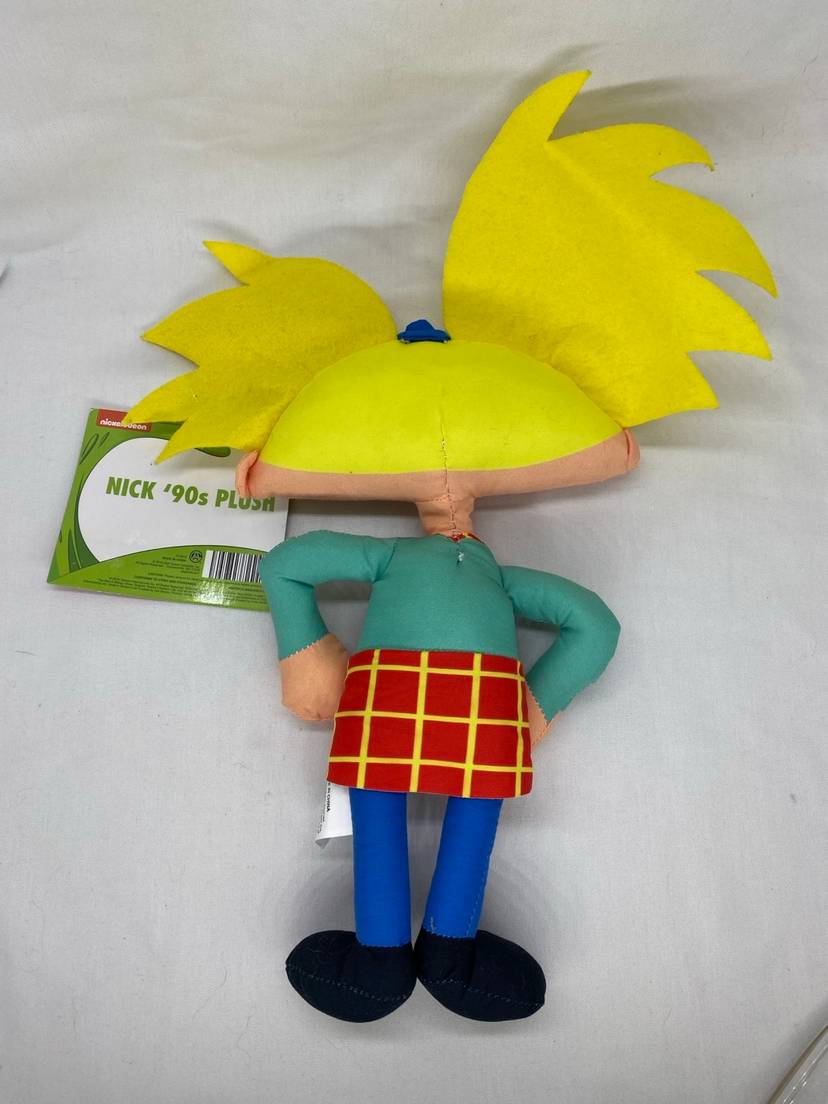 2018 NWT Nickelodeon Hey Arnold Plush Nick 90’s