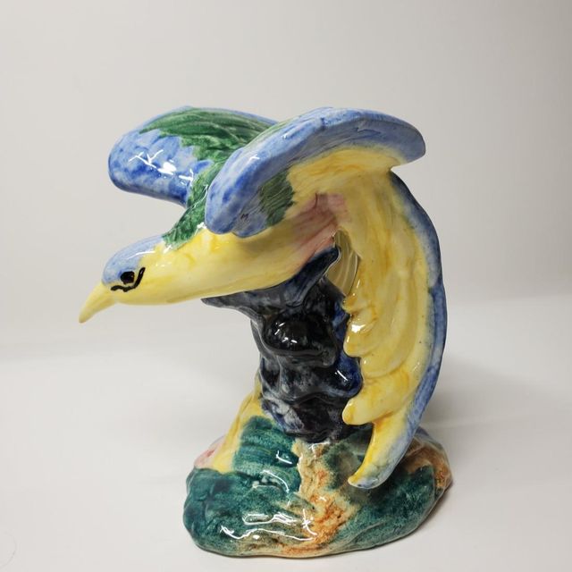 Vintage Stangl Hand Painted Pottery Bird Of Paradise Figurine #3408