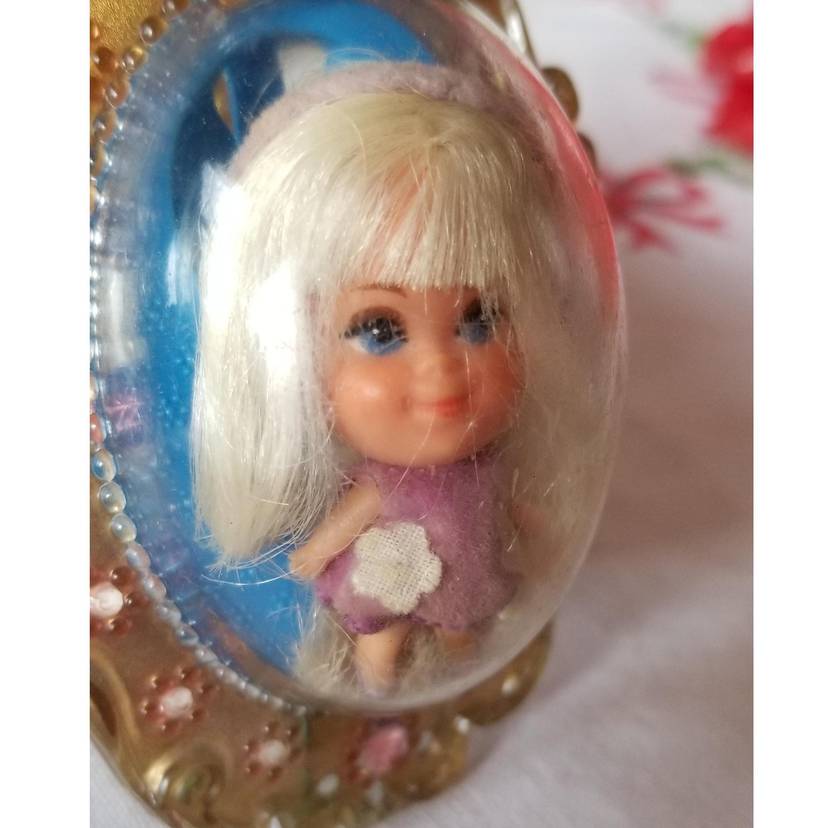 Mattel Lucky Locket Kiddle Lilac - Blue Case