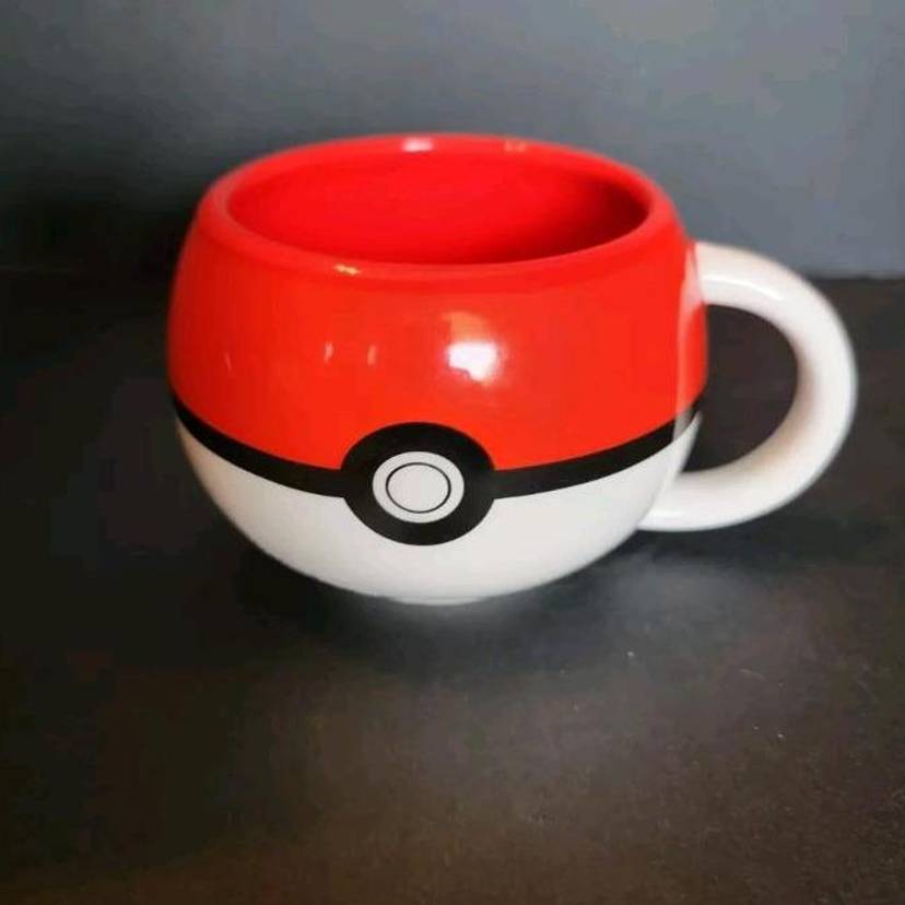 Nintendo Pokemon Just Funky PokeBall Ceramic Coffee Tea Cup Mug 16 oz.