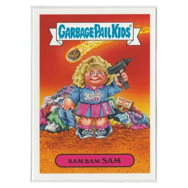 Garbage Pail Kids Bam Bam Sam Cult Horror Sticker #12b of 20 2019 ...