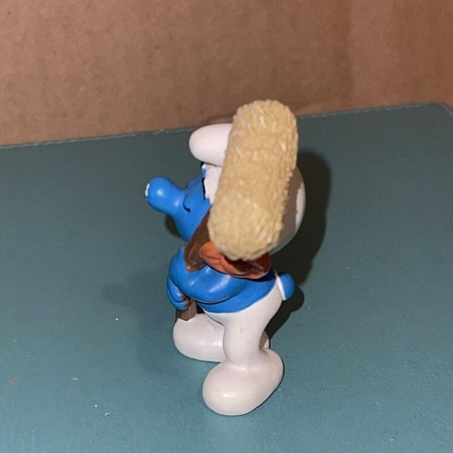 Schleich Smurfs Sound Tech Technician Figure Figurine 1984