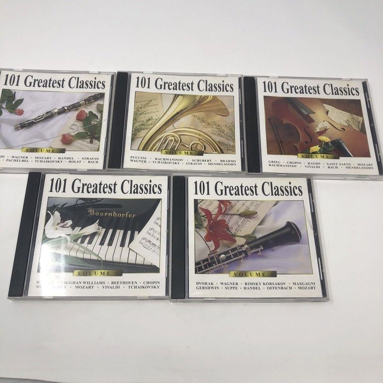 101 Greatest Classics CD 5 Cd Collection