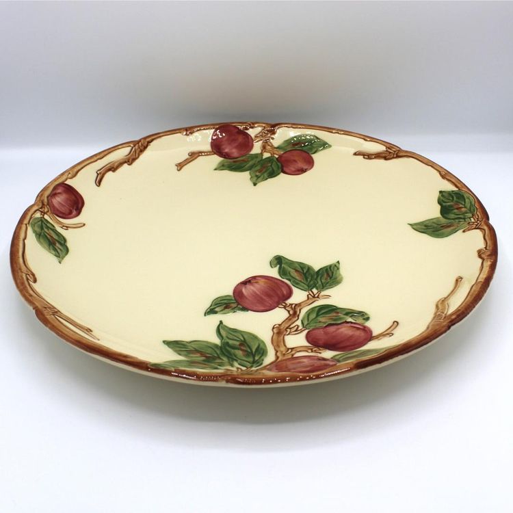 Vintage Franciscan Dinnerware Apple Orchard Pattern 14" Large Serving Platter