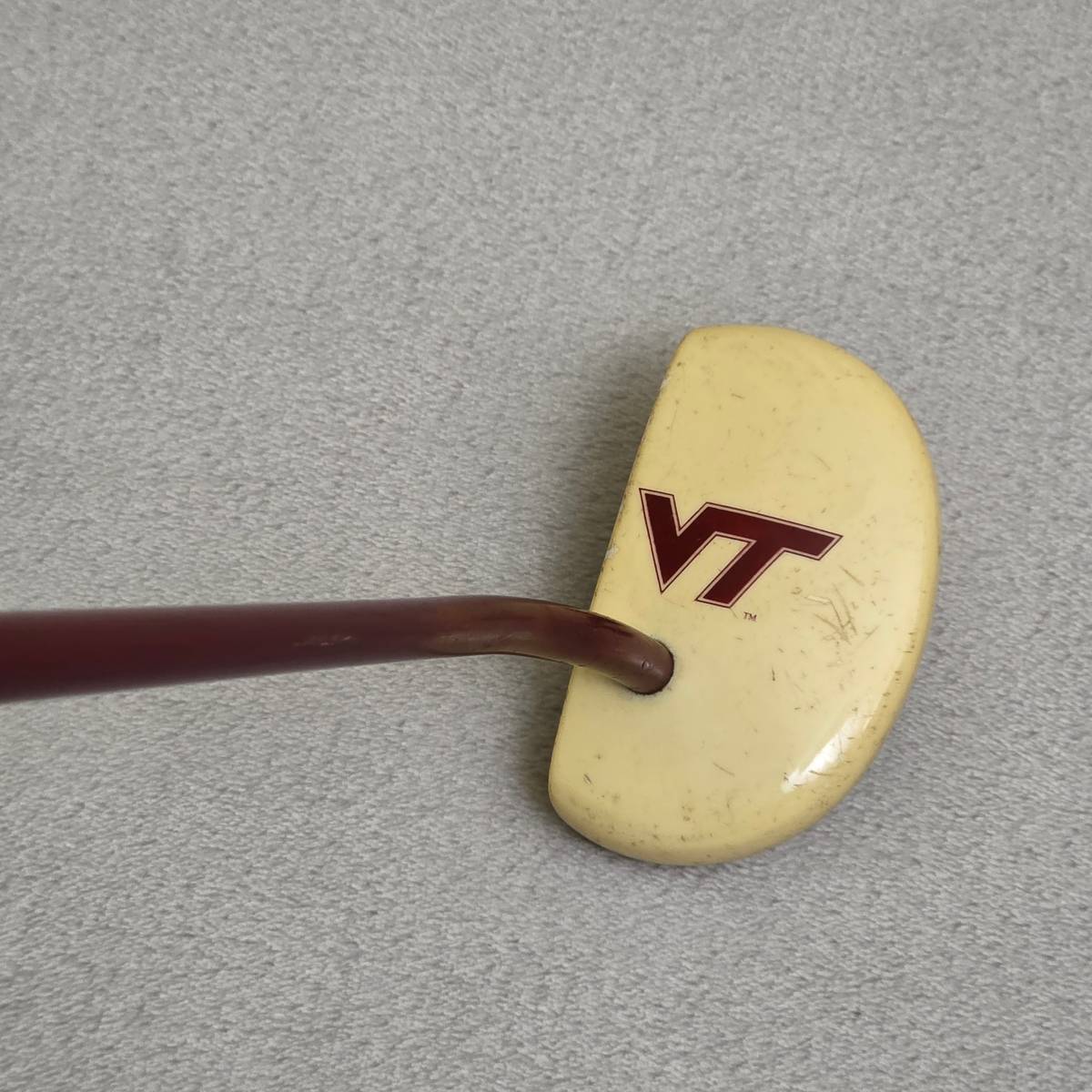 Stacked Golf · Thermo Virginia Tech Golf Mallet Putter Hokies Rare ...