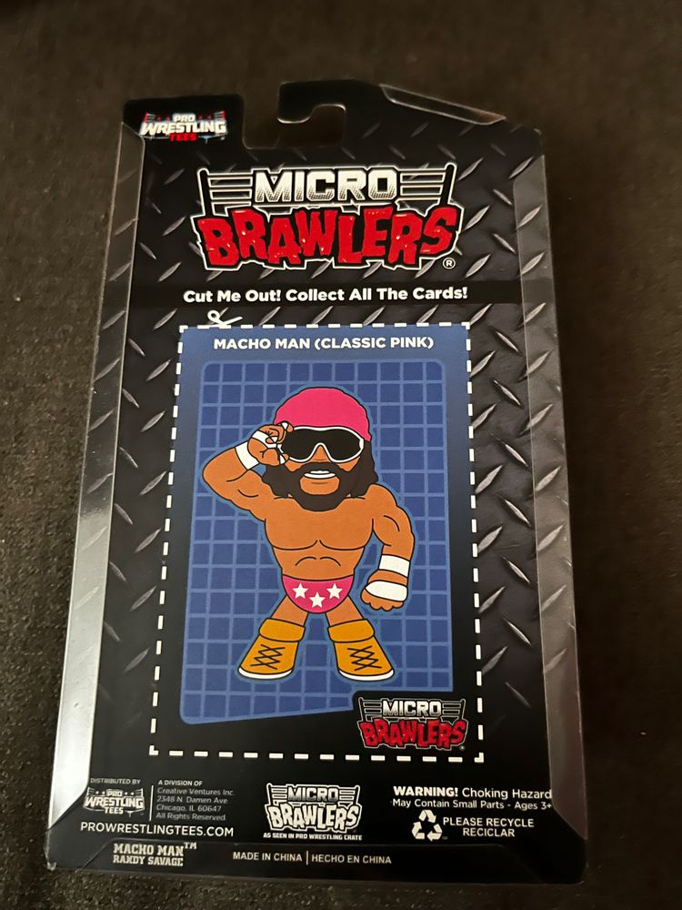 Micro Brawlers - Macho Man Pink