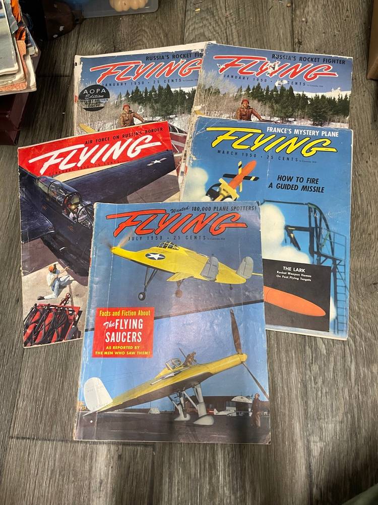 FLYING magazine 1950 - 2 Of January