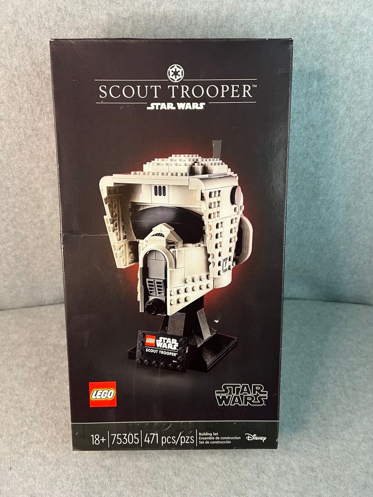LEGO Scout Trooper Helmet Star Wars Set 75305 471 Pieces Sealed