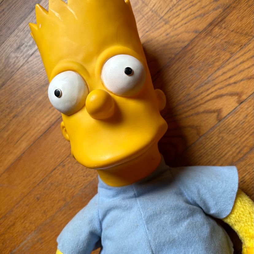 Bart Simpson Plush (Acme, 1990)