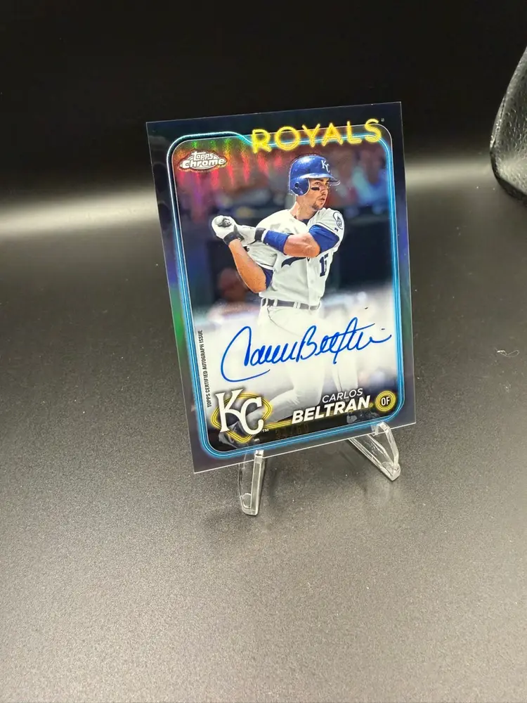 Carlos Beltran Legends Auto /50 2024 Topps Chrome