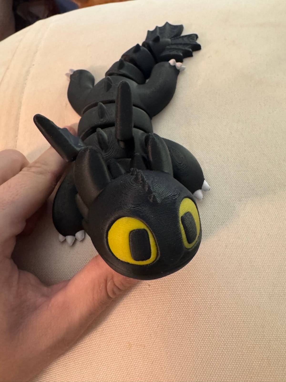 Niknax · 3D Printed Toothless Fidget Toy (8 1/2 L X 4 W)