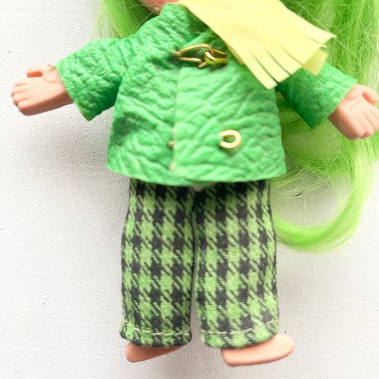 Ideal Flatsy Doll Rally Vtg 1960s St Patricks Day Figurine Green Hair ...