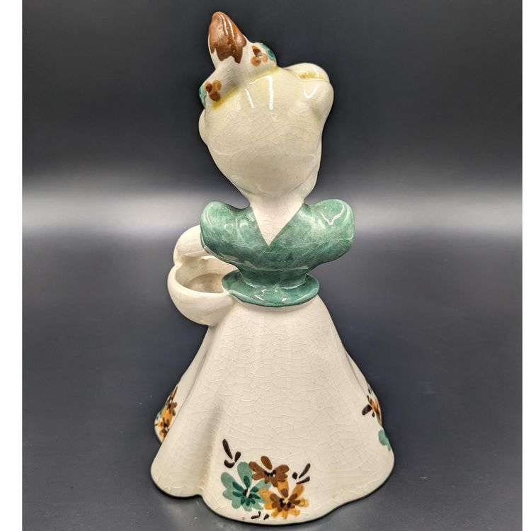 Vintage Dee Lee Art Hollywood California Ceramics "Hattie" Planter Figurine