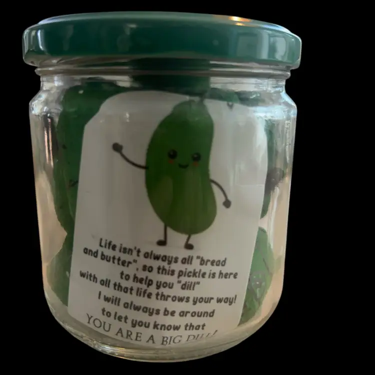 Pickles Stuck In A Jar!