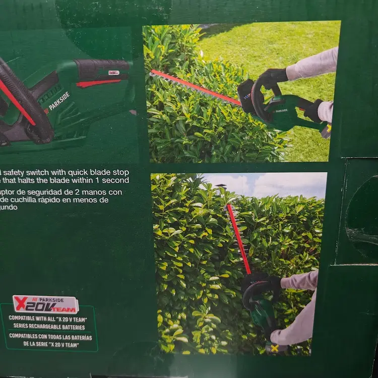 Parkside 20V Cordless Hedge Trimmer – Bare Unit, 2600spm, 2025 Model ...