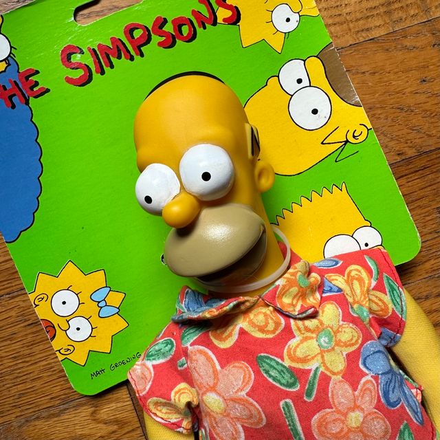 Homer Simpson Doll (Vivid Imaginations, 1997)