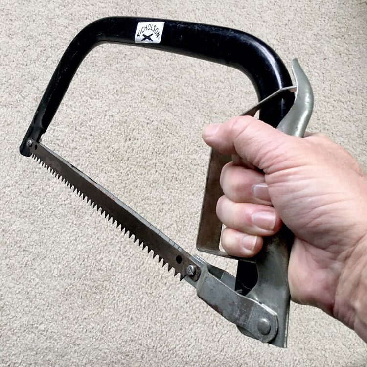 Nicholson 80799 Handsaw Combination Bowsaw and Hacksaw 12" for Wood or ...