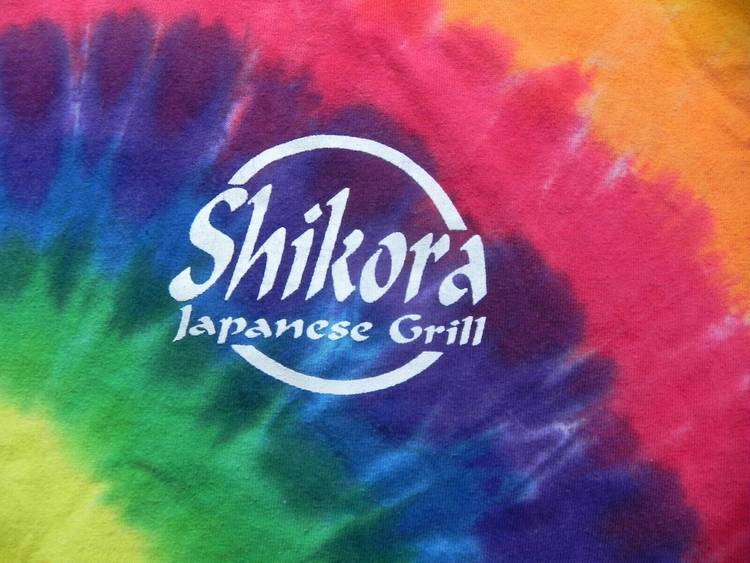 Shikora Japanese Grill Shirt Adult Extra Large Swirl Tie Dye Streetwear ...