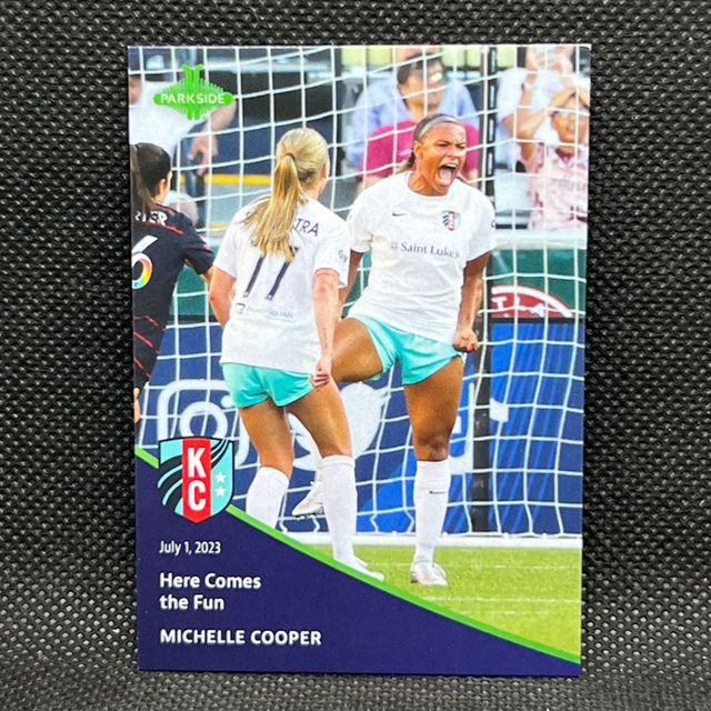 Michelle Cooper 2023 Parkside NWSL Pronto #81 Soccer Card