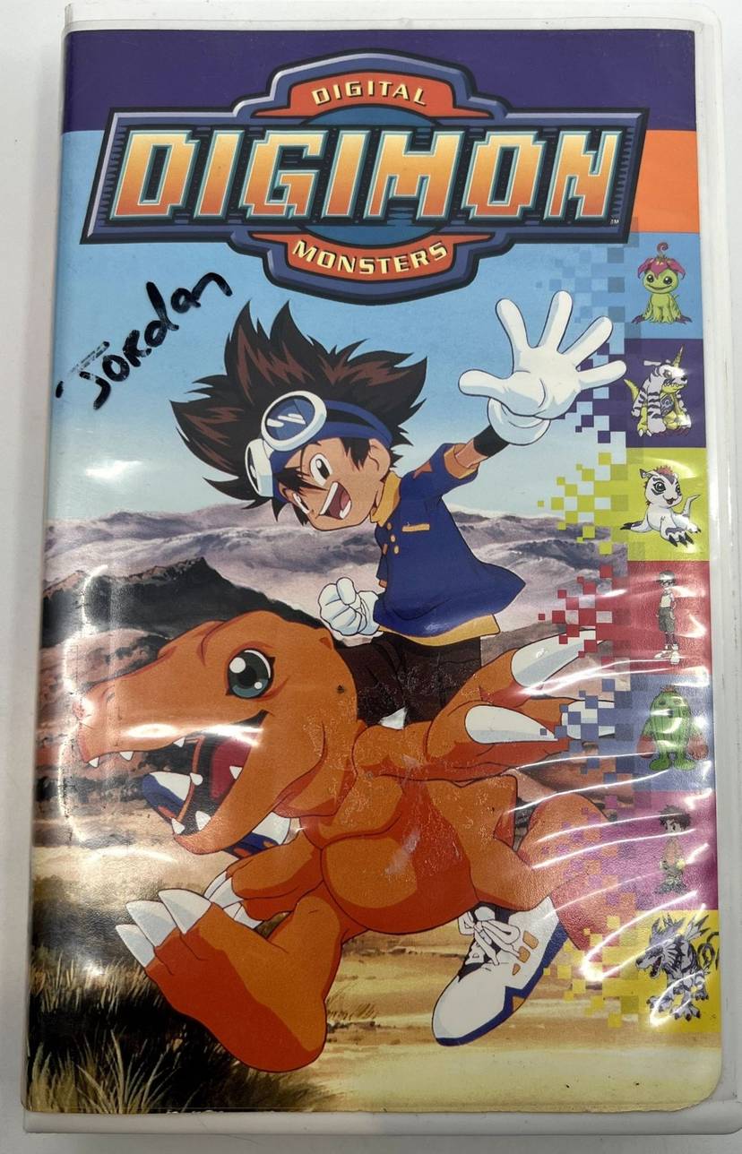 Digimon Digital Monsters VHS