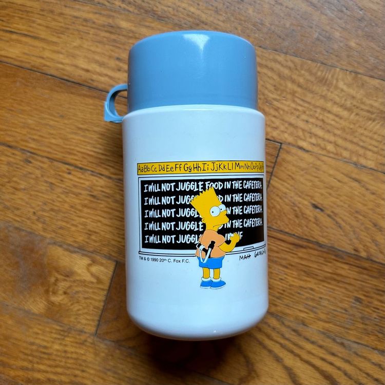 Bart Simpson Lunchbox (Thermos, 1990)