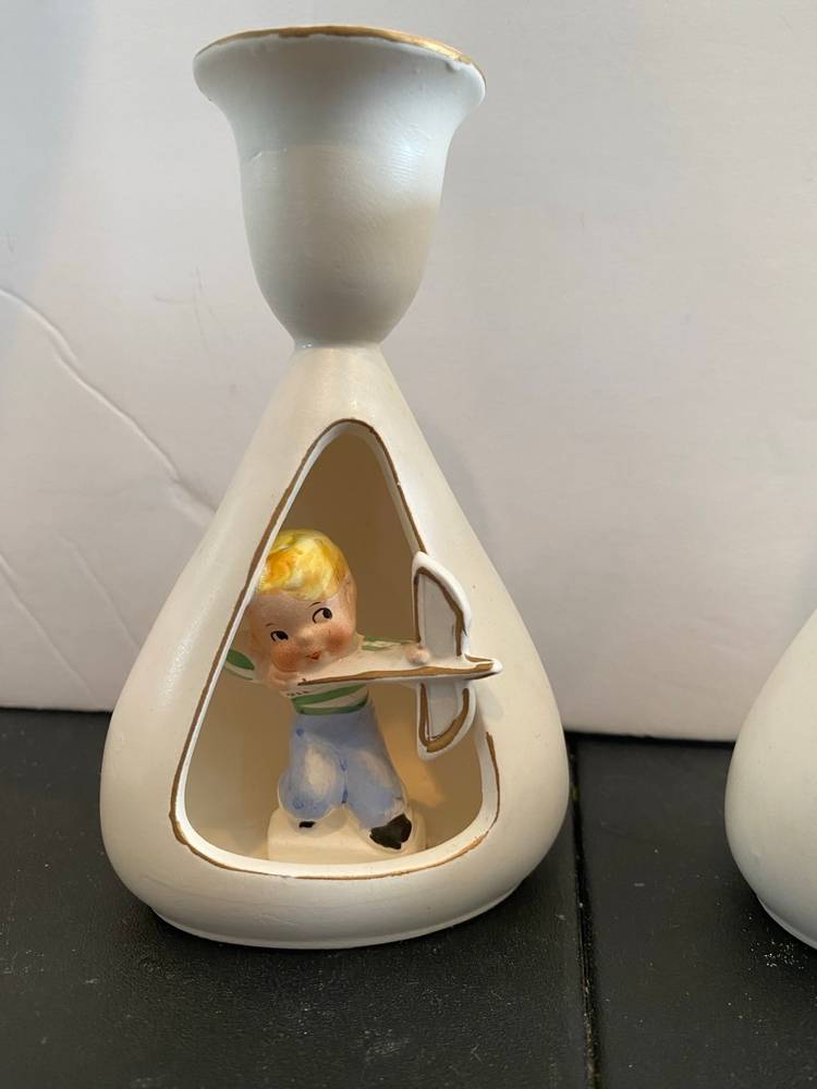 HTF Holt Howard Candle Holders