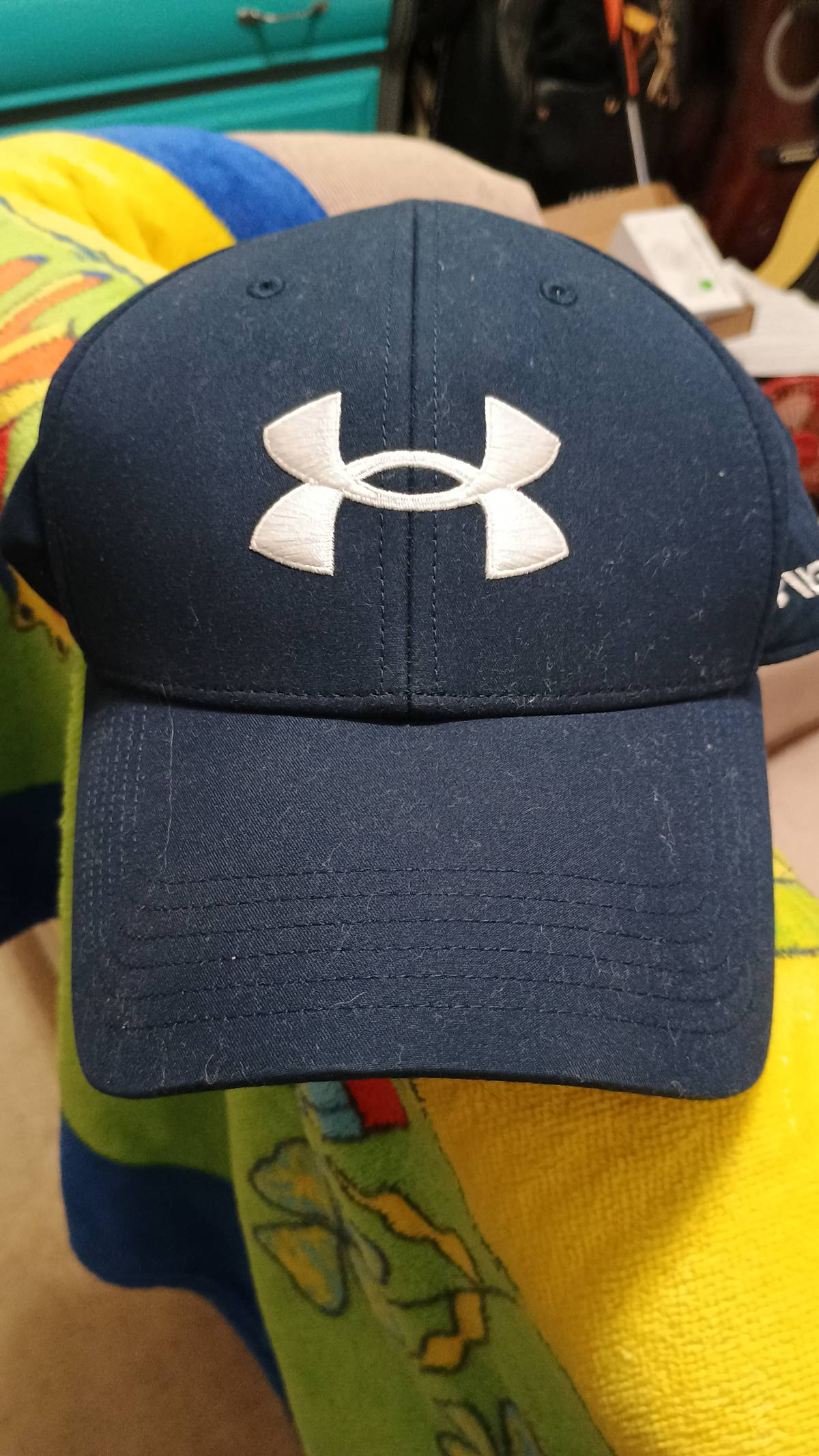 Stacked Golf · Under Armour Golf Hat Cap Navy Blue - READ