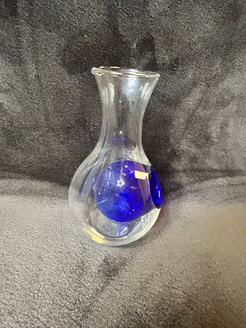 Japanese Cold Sake Glass Decanter Bottle (8 oz Clear)