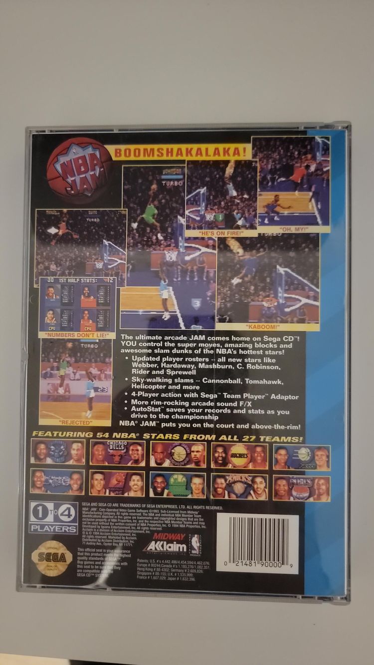 NBA Jam - Sega CD