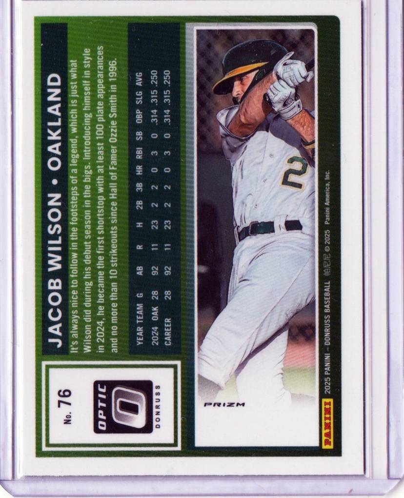 Jacob Wilson Blue Velocity Optic