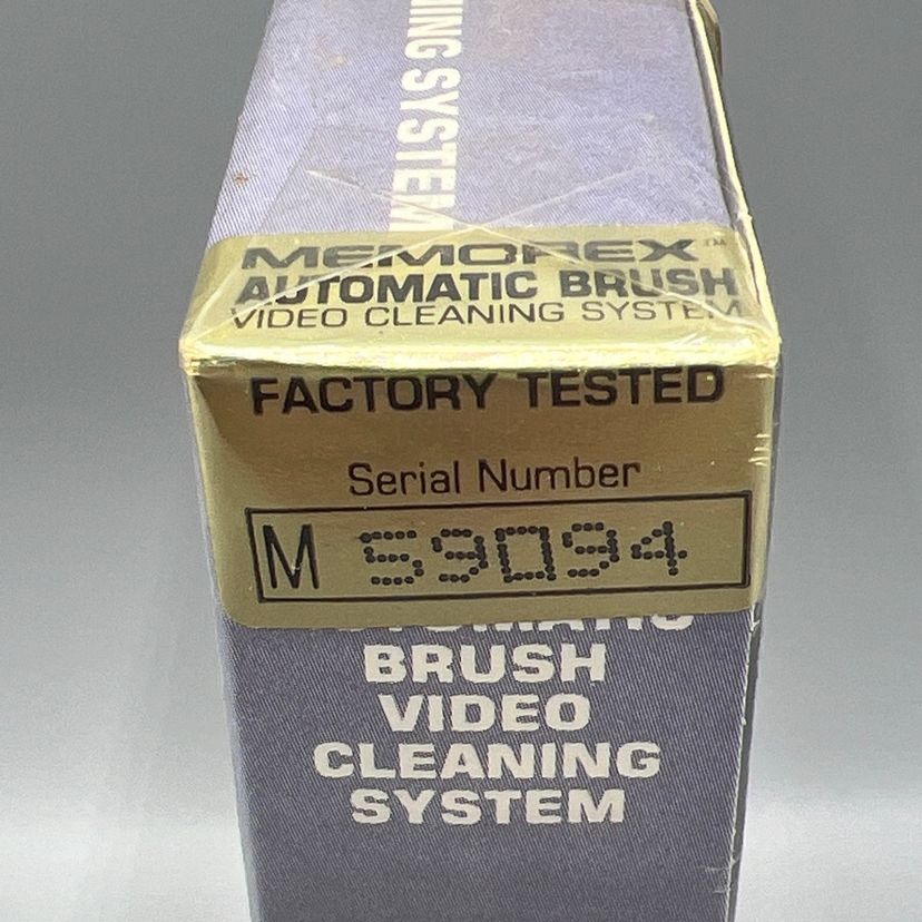 Memorex VHS VCR Video Head Cleaner Non-Abrasive Wet Head Cleaning ...