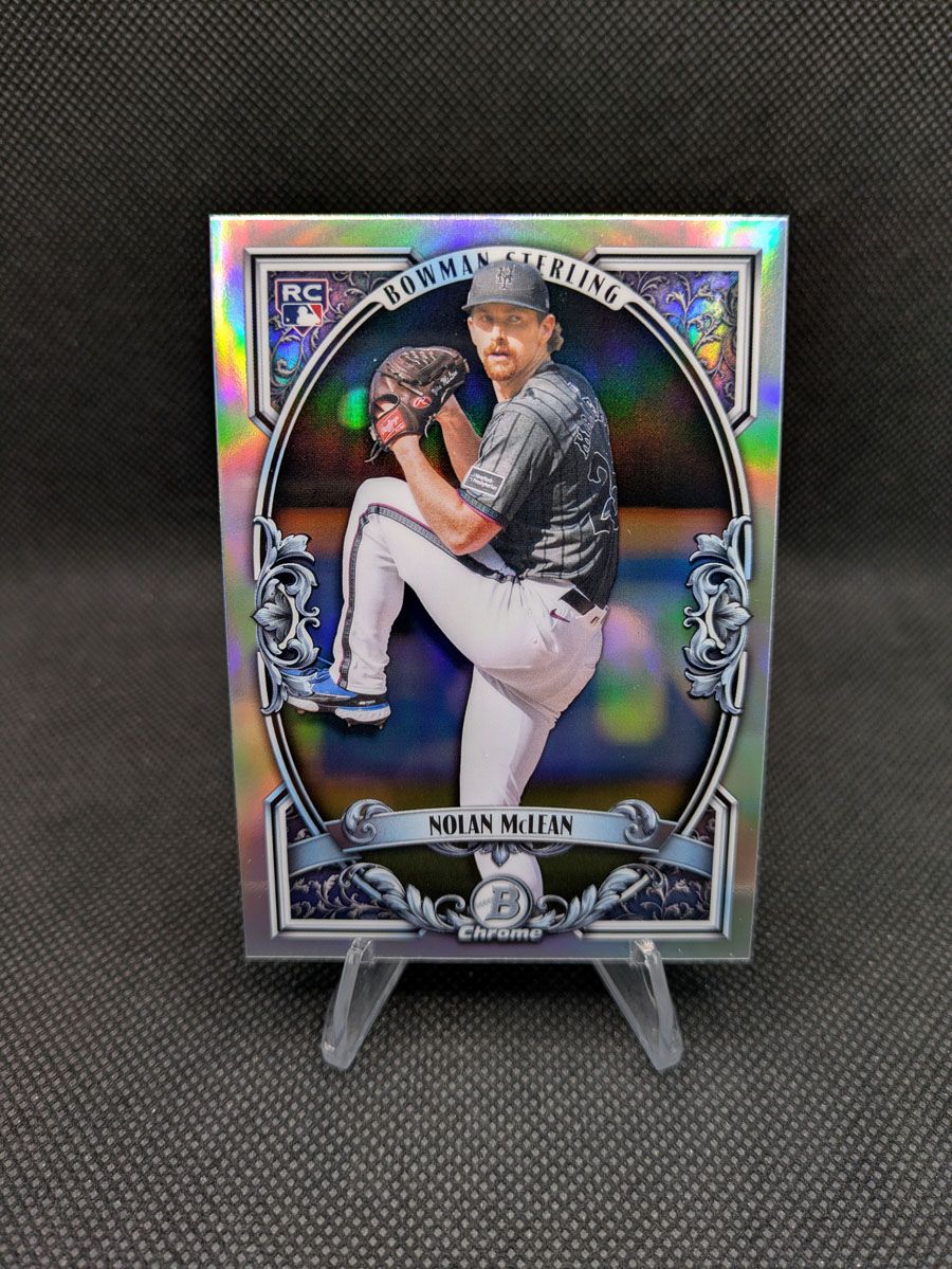 Nolan McLean 2026 Bowman Sterling Refractor Rookie Card RC #BST-8 New ...